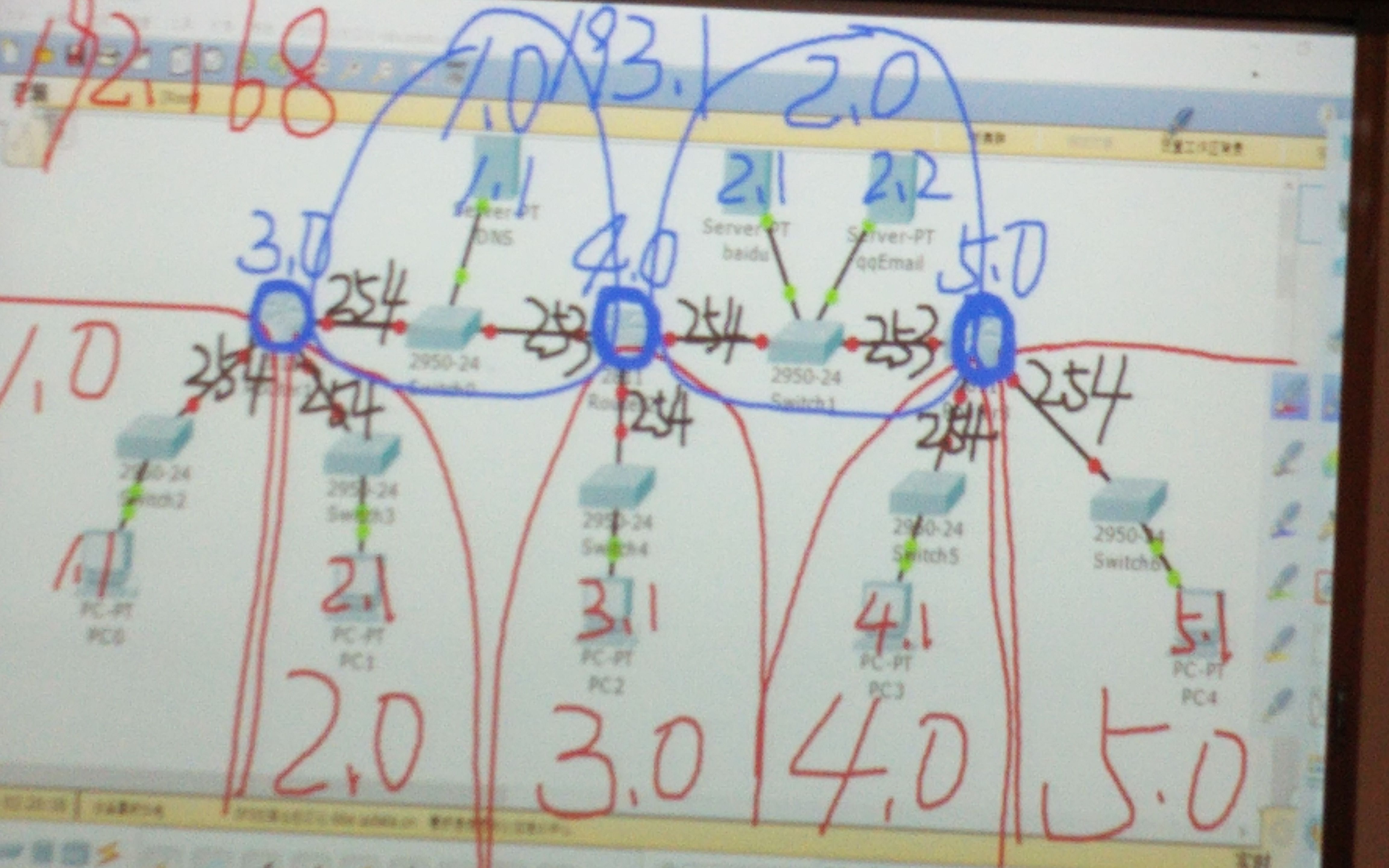 内外网隔离措施-建立静态路由和虚拟网段及命令行设置