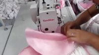 单针平车开袋-羽绒服加工视频