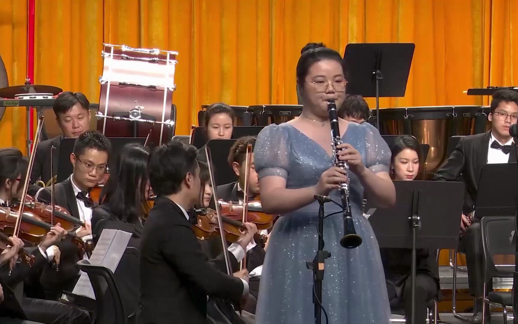 【湖南大学中外影视交响音乐会】莫扎特A大调单簧管协奏曲K.622 - ...