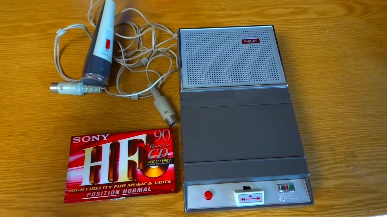 世界第一台量产卡式磁带录音机 飞利浦EL3300 1964年 使用体验