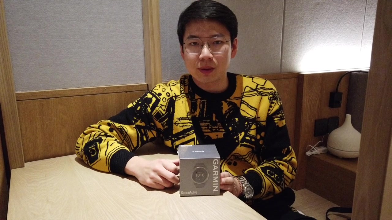 佳明active运动手表开箱视频