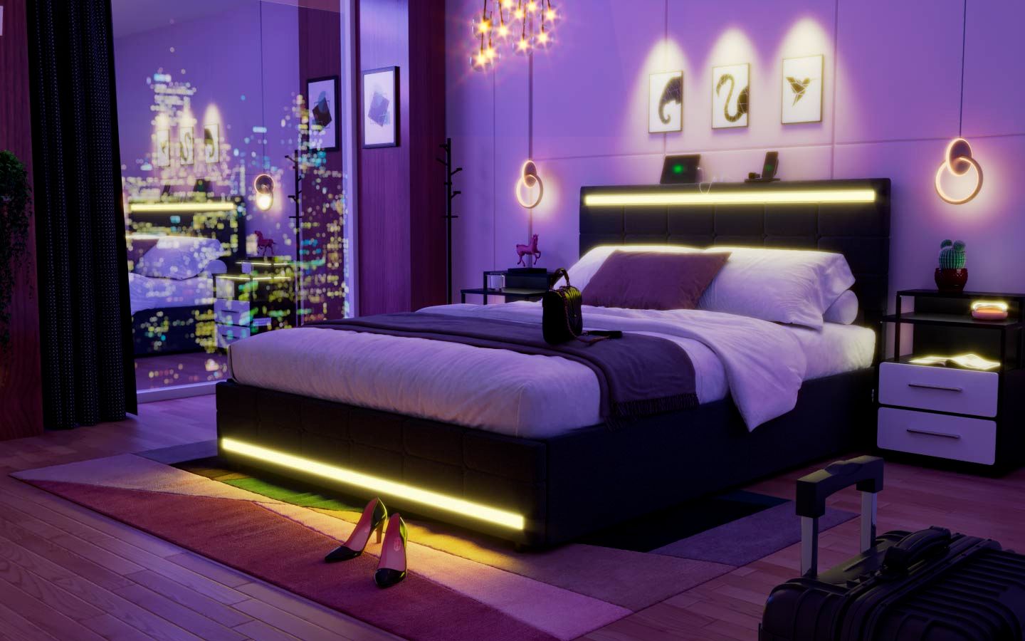 家具床动画-个人动画案例