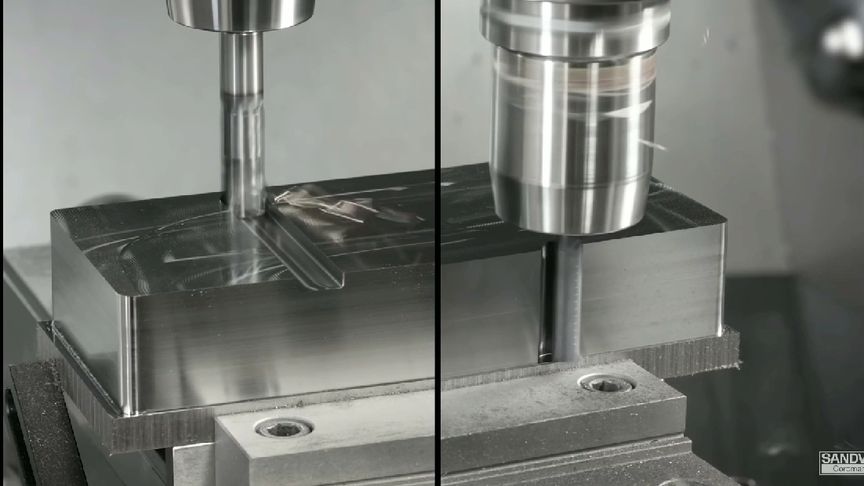 机加工小知识42 如何优化钨钢铣刀粗铣工艺,键槽粗铣怎么选刀