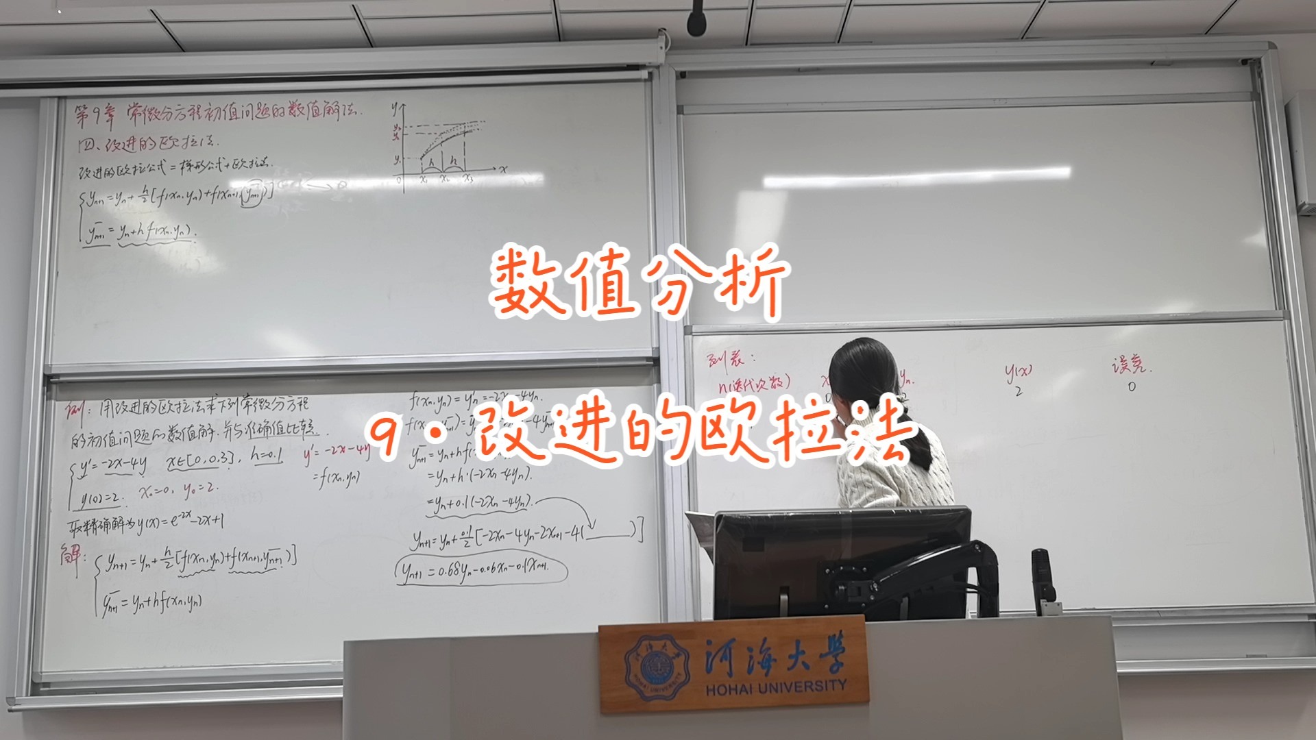 数值分析_9改进的欧拉法