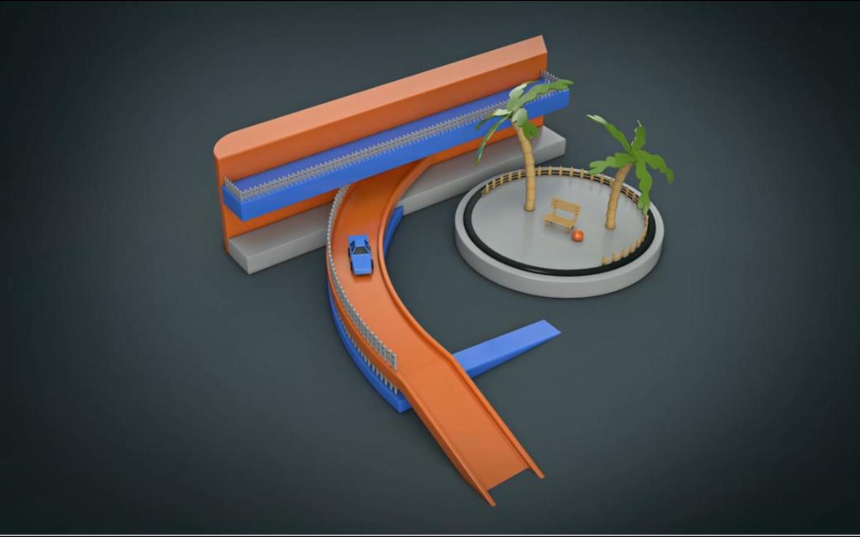 c4d基础教程 - 场景练习案例