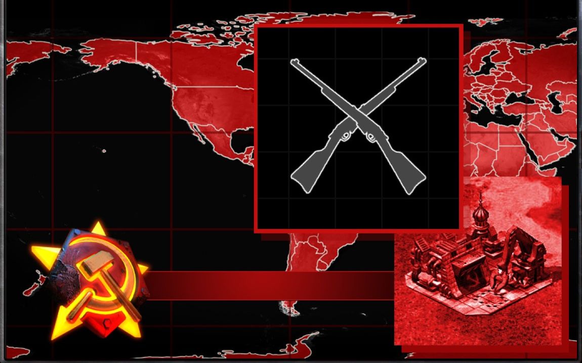 红警2心灵终结3.3.5自制地图-世界大战(苏联篇)