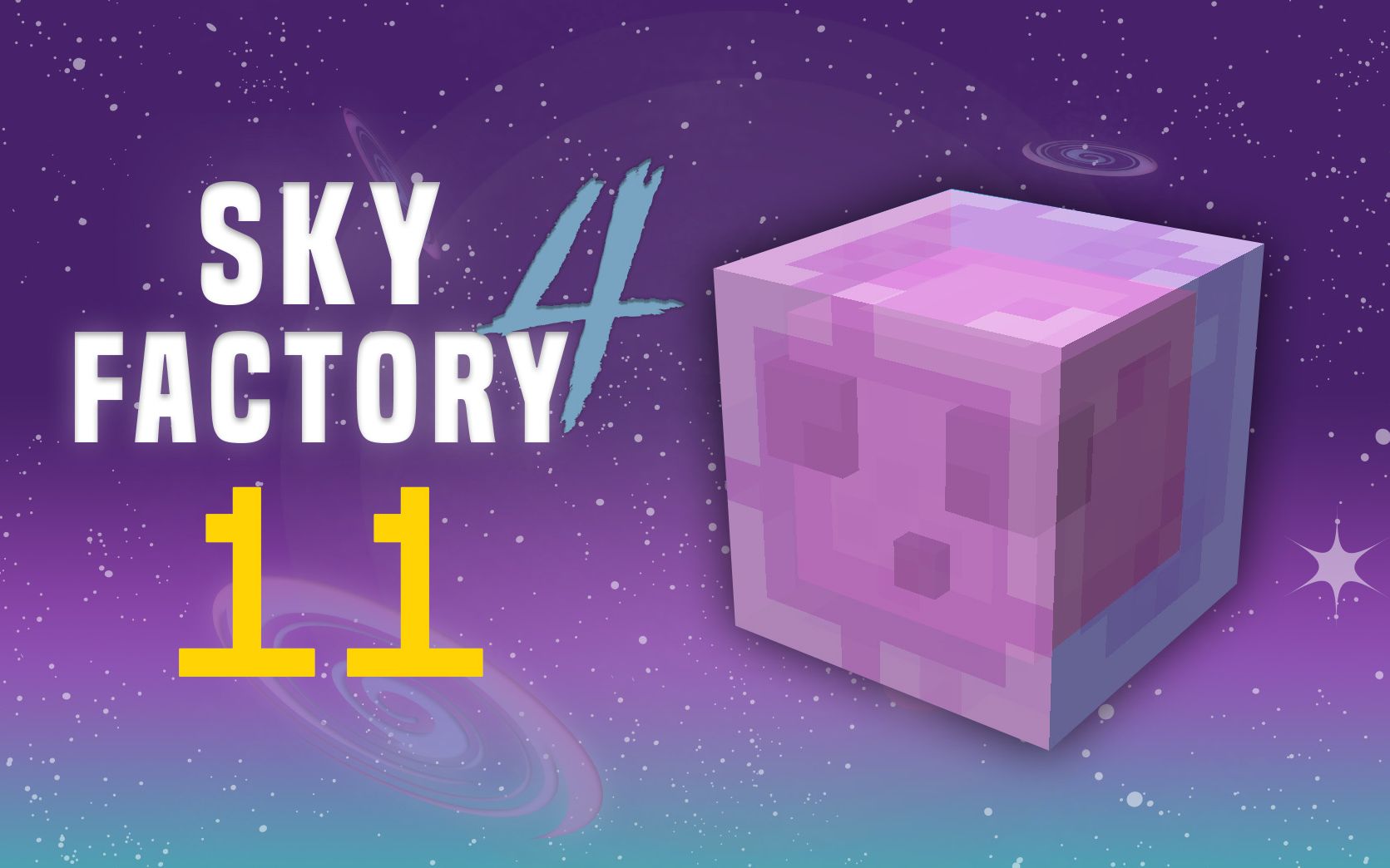 我的世界《天空工厂4 Ep11 粉粉红红》Minecraft SkyFactory4 多模组...