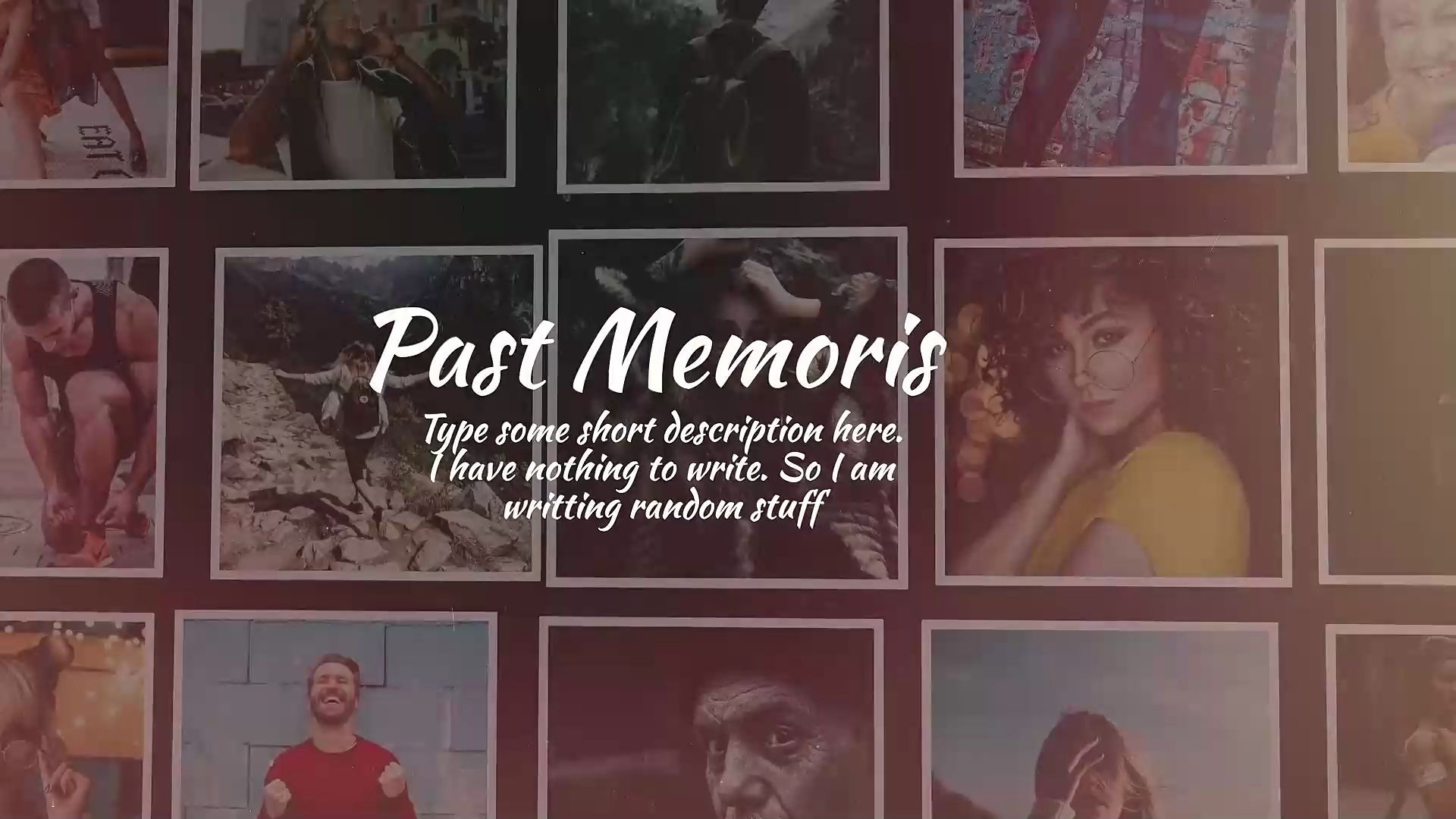 FCPX插件-照片墙幻灯片