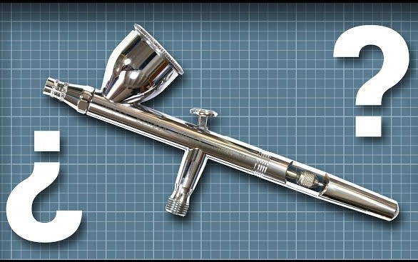 【模型实用教学】怎样用好和清洗你手中的喷笔?