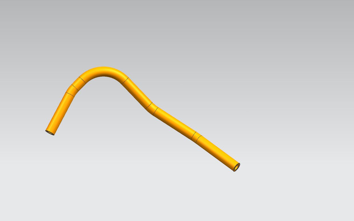 UG机械管线布置模块批量导入点方法画管路