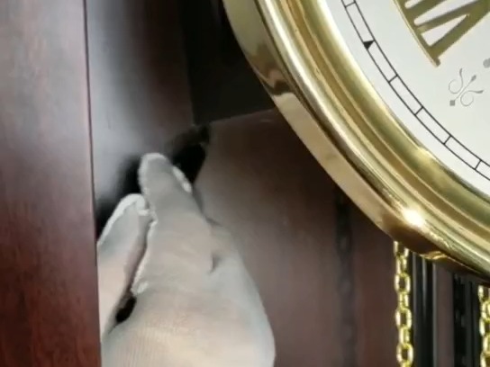 落地钟机芯架式钟头拆装方法