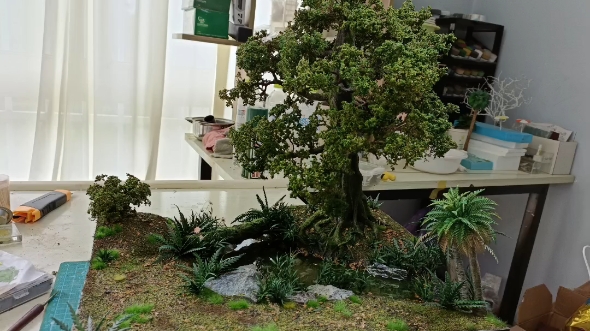 森林模型场景制作