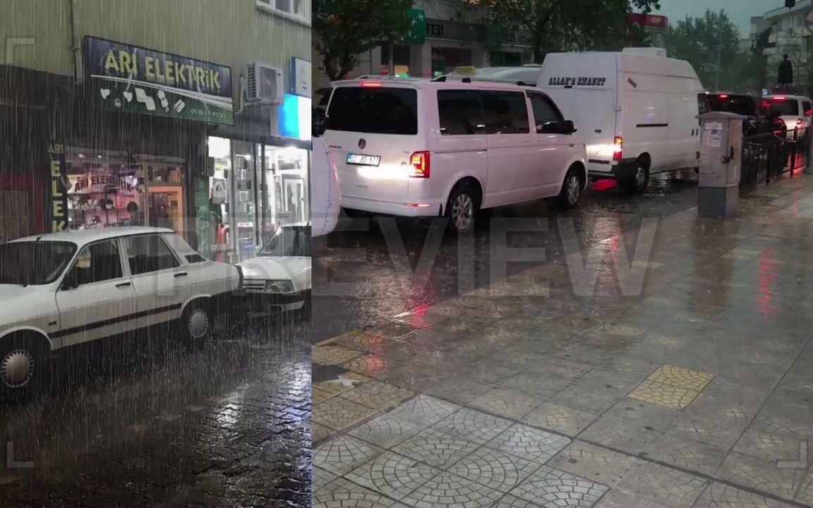 Pr特效素材 3组下雨降雨风雨雨点细雨大雨透明通道 Pr视频素材