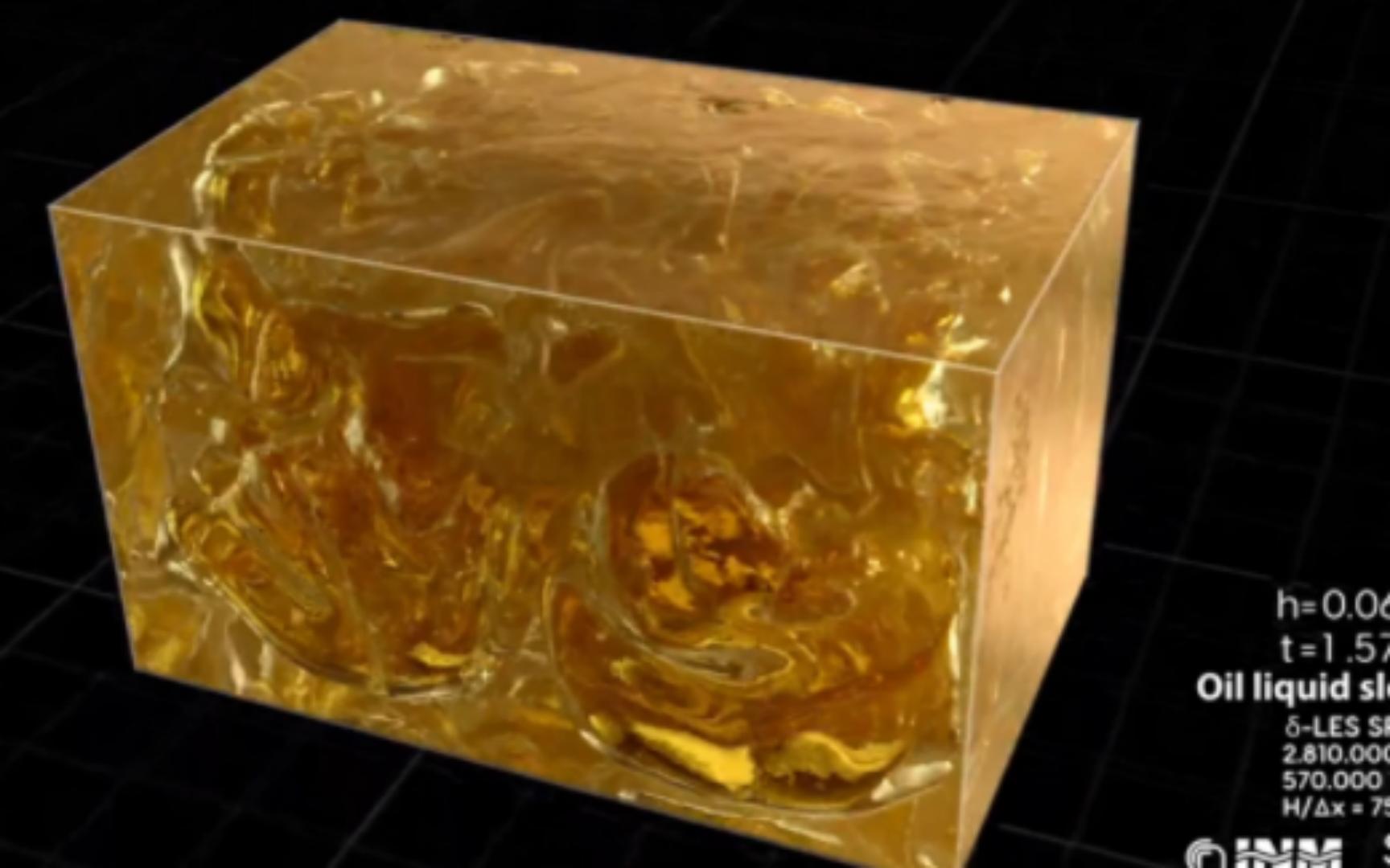 CFD欣赏39 空气-油界面可视化