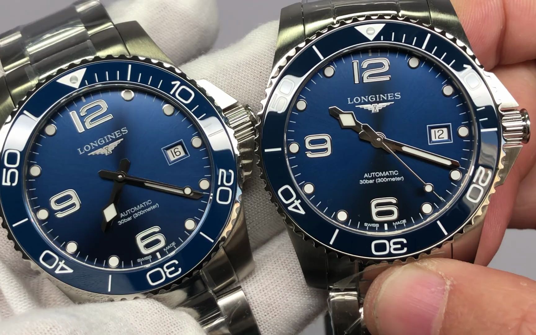 真假鉴别:浪琴新款康卡斯鉴别方案