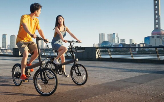 骑记电动助力自行车