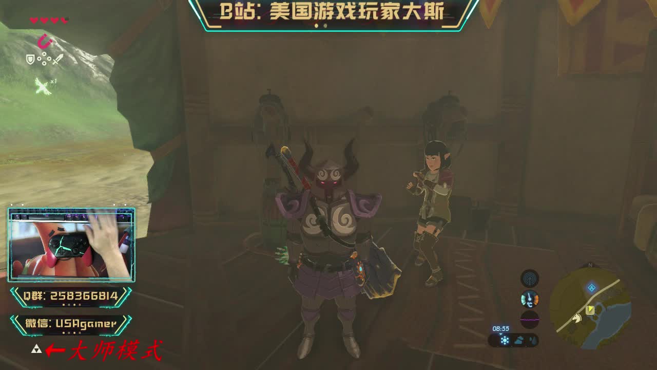 《塞尔达传说:旷野之息》大师模式100% 中文 迷你挑战 沉睡在海拉鲁...