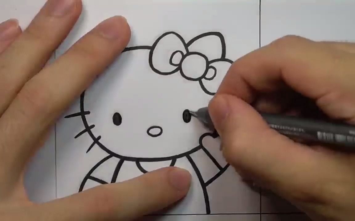 用5种恐怖风格,能画出什么样的HelloKitty?