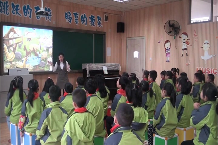 【获奖】人音版二年级音乐上册_母鸡叫咯咯-尹老师优质课视频教学...