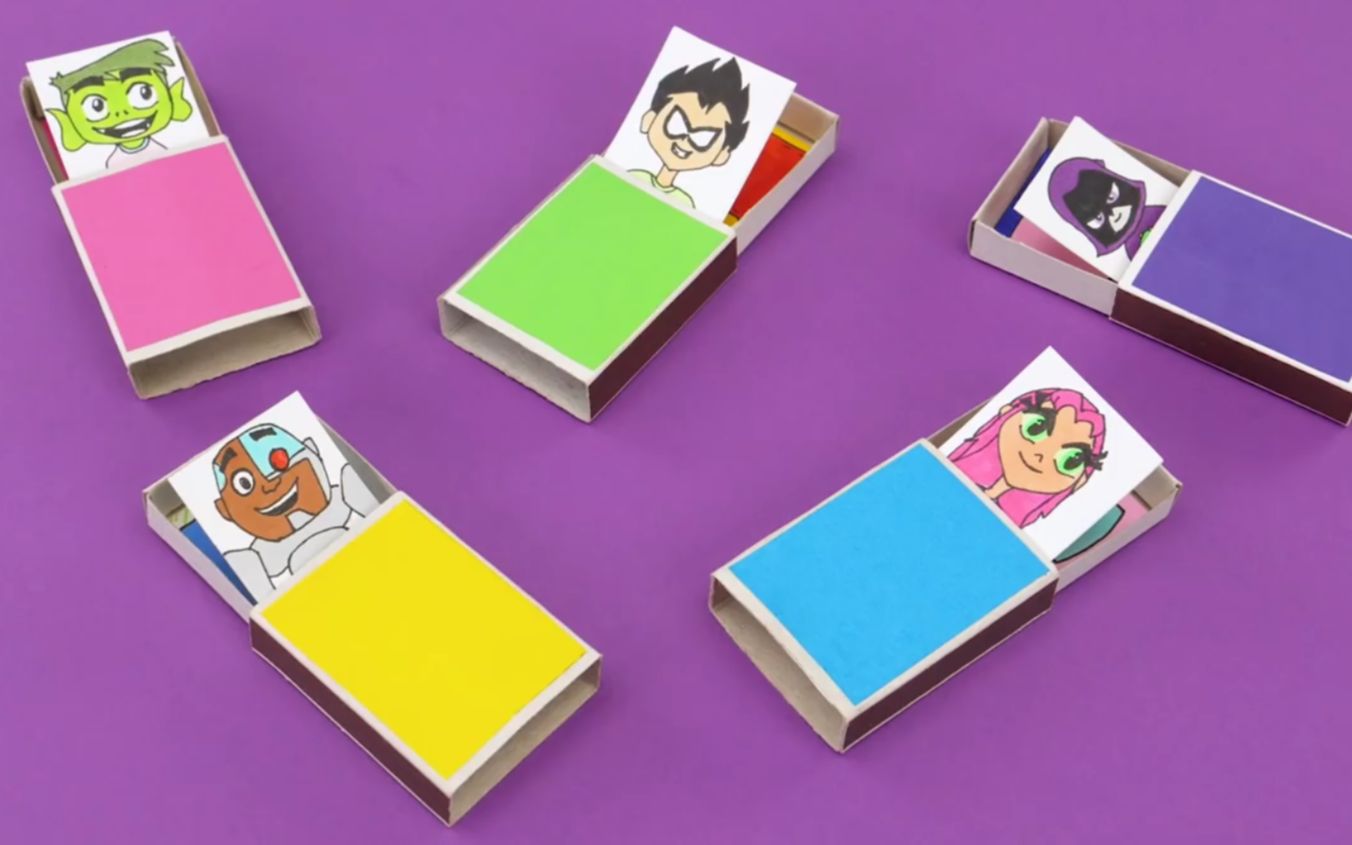 万圣节狂欢!自制恐怖小盒子 各种创意火柴盒秀!