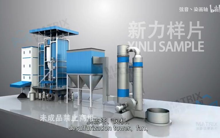 5-循环流化床锅炉动画-480P 清晰-AVC