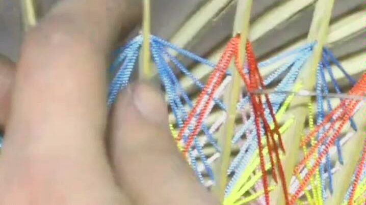 【传统工艺】穿线1600针的满穿古风伞
