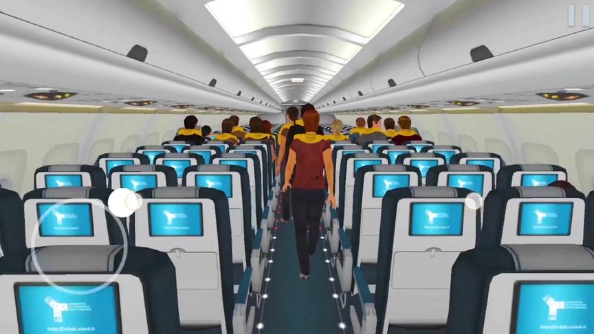 飞机遇难模拟器 搞笑剧情