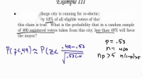 橙哲学堂-美国AP统计第39章抽样分布(样本占比抽样分布的应用)3