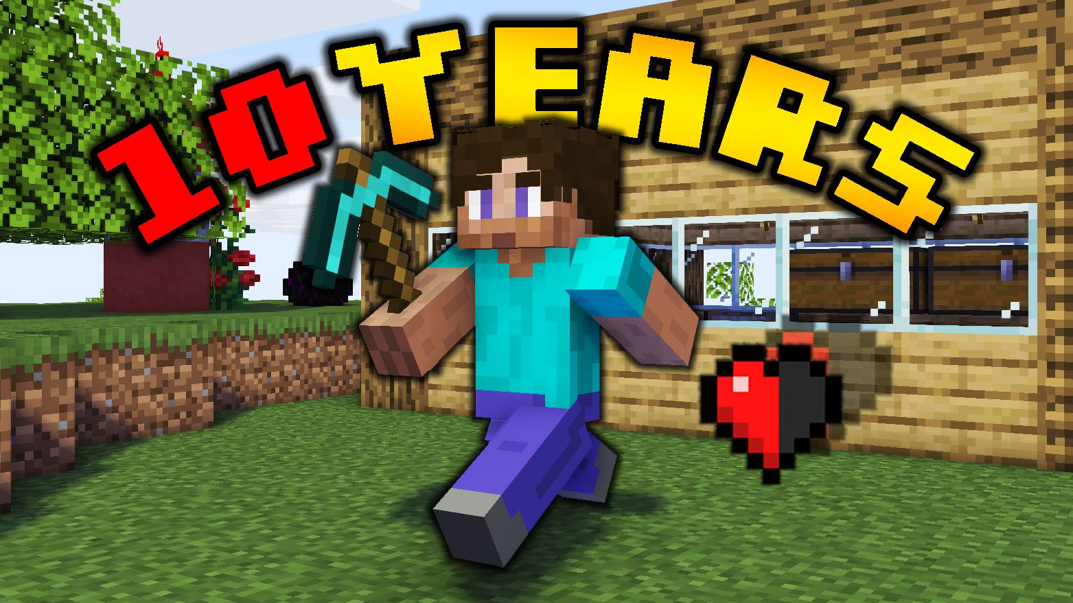 耗时"十年" 我终于通关了我的世界_游戏热门视频