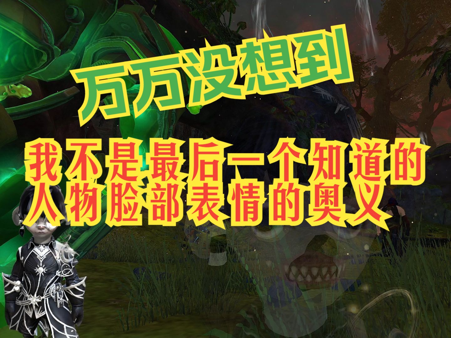 激战2-人物表情奥义/我以为我是最后一个知道