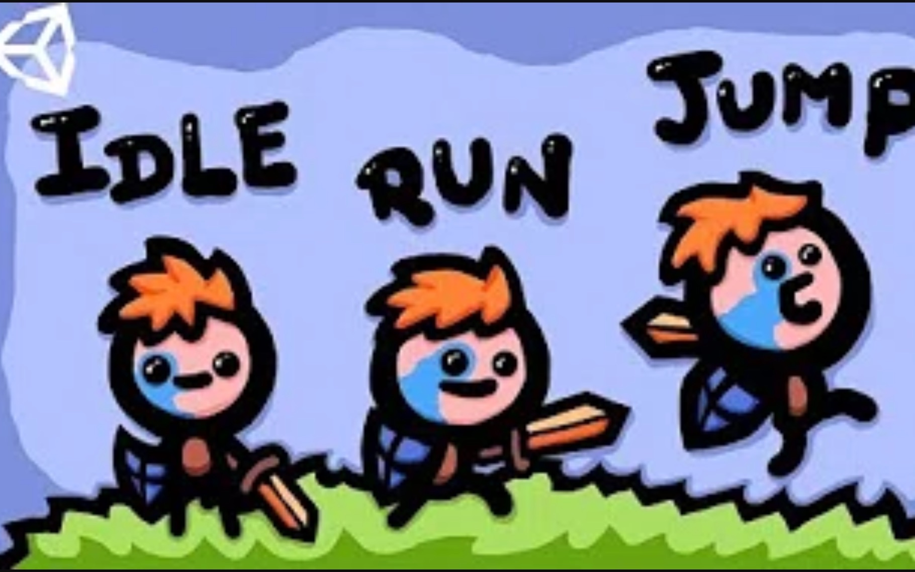 [转载]Unity教程:制作跑步,空闲和跳跃的2D游戏动画