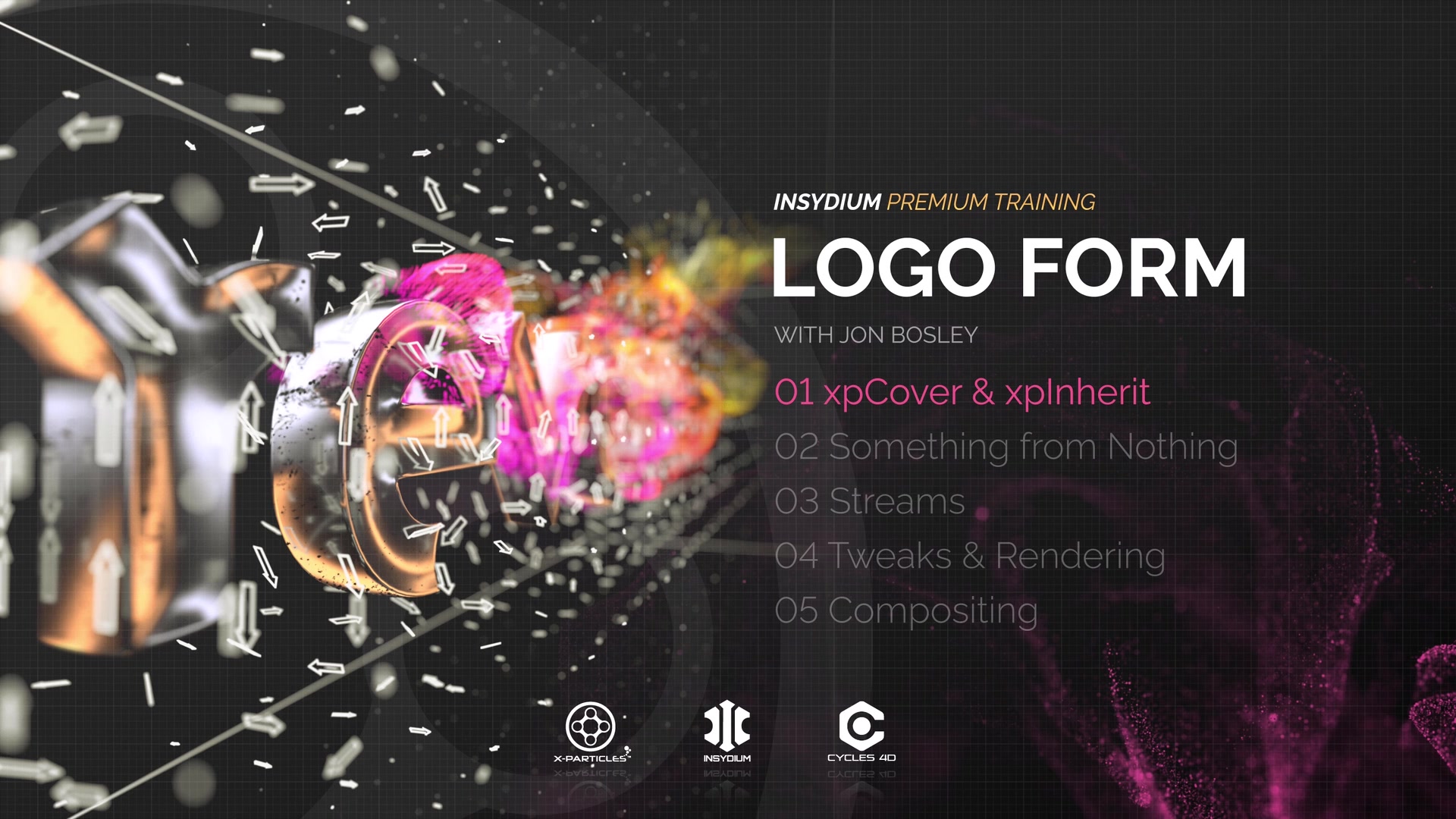 C4D X-Particle 4 XP粒子插件官方使用教程Insydium Particle FX ...