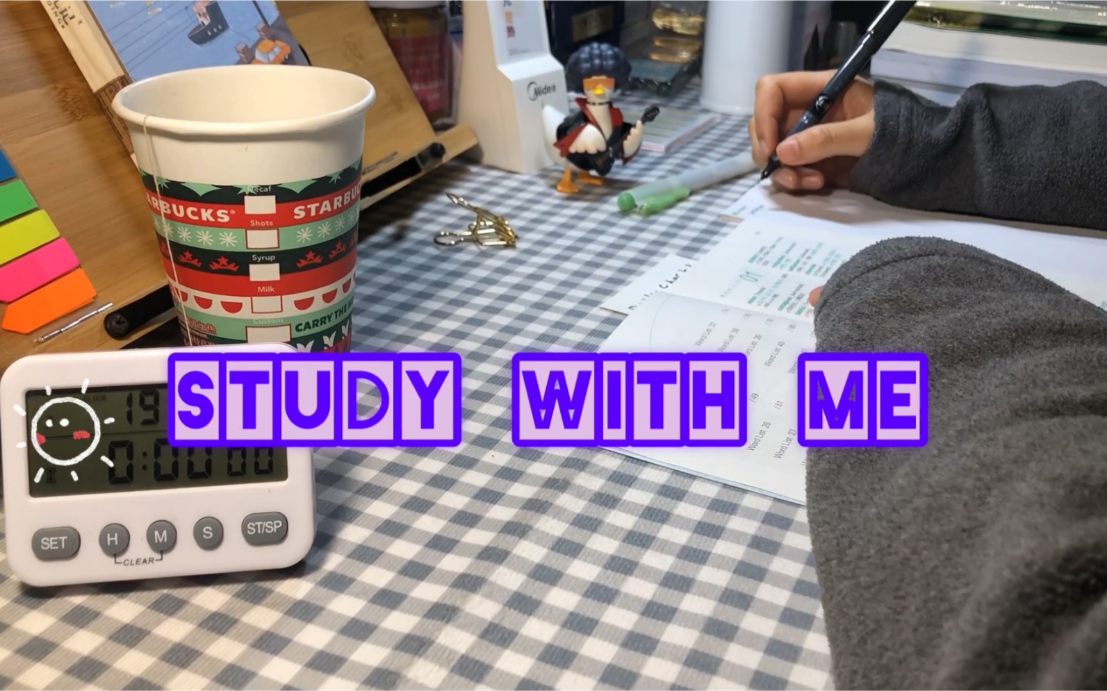 【Study with me】Day1“低级的快乐放纵就能获得,而高级的快乐需要...