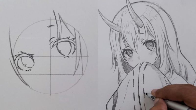 动漫女孩怎么画,教你画萌萌哒的动漫小女孩,喜欢画画的收藏学起来150