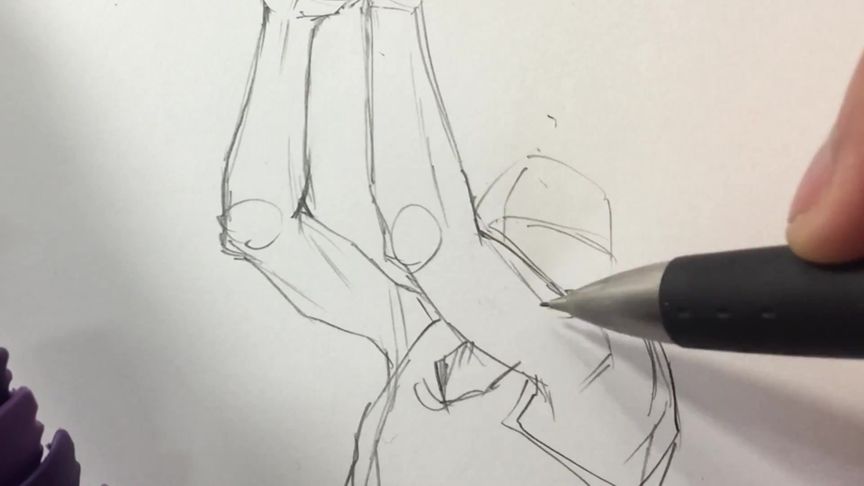 体育漫画必备教程!怎样画不同角度的投篮姿势!绝对让你受益匪浅