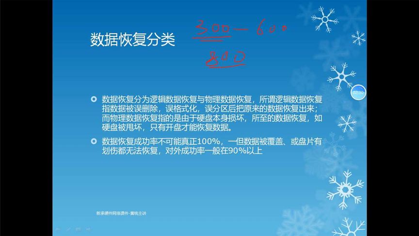 数据掉了不用慌来看黄老师的数据恢复教程,小白也能自己恢复数据
