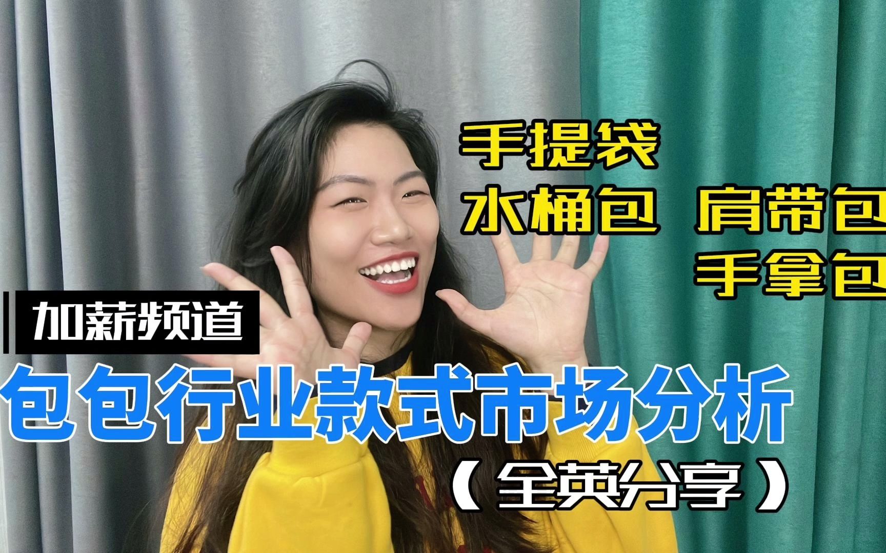 外贸:包包行业款式市场分析(全英分享)