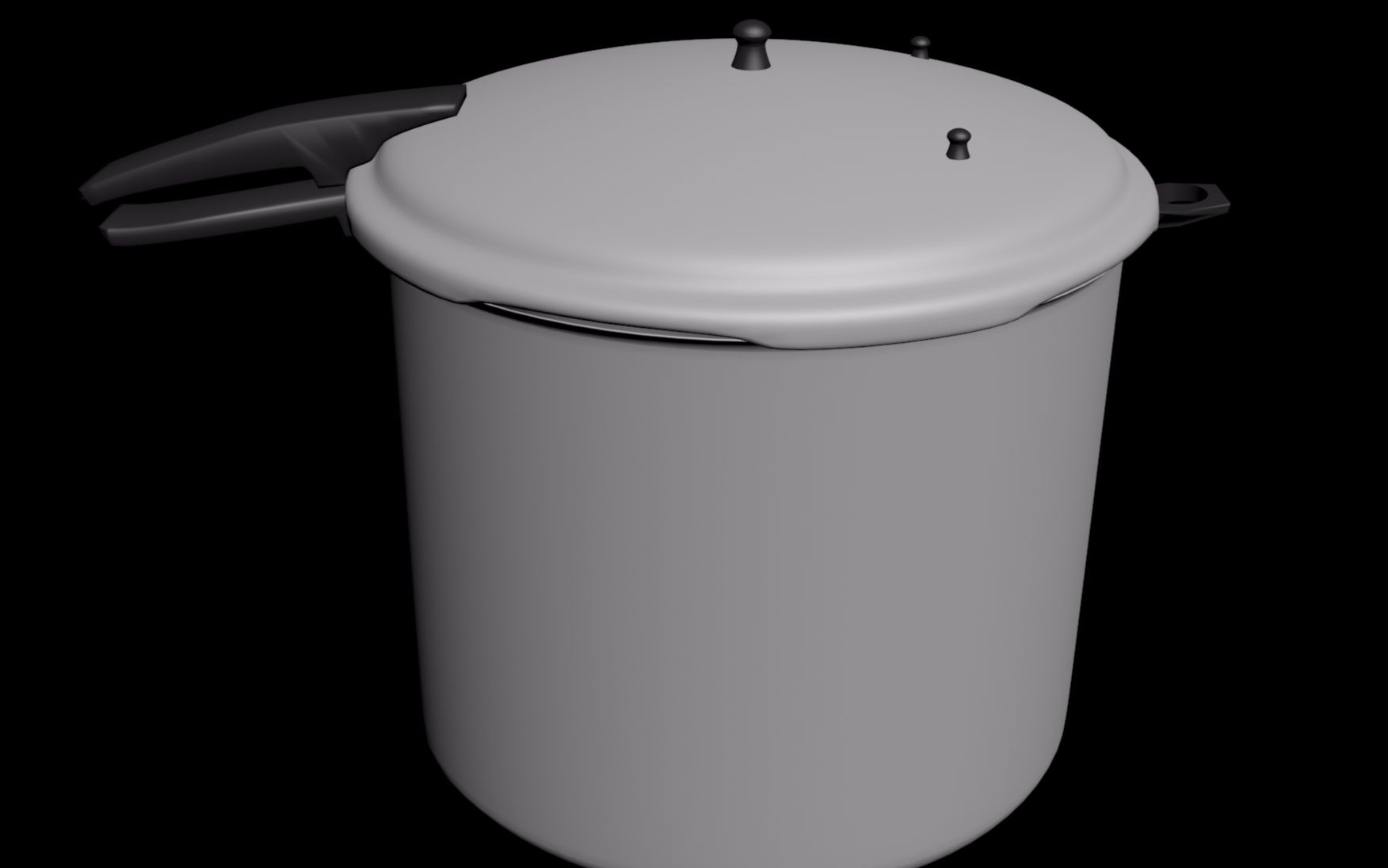 【3Dmax中级建模教程】高压锅简单建模