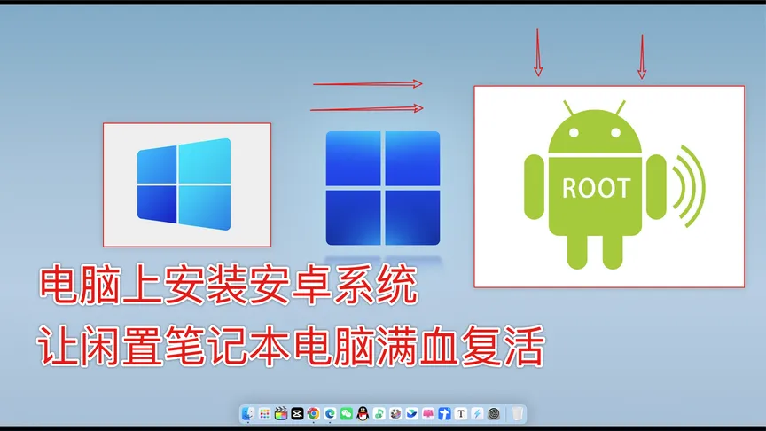 废旧电脑安装AndroidX86系统,双系统启动让闲置的电脑变废为宝