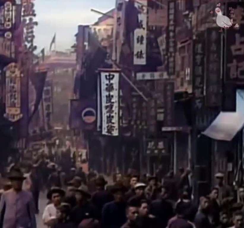 民国时期老上海的模样!