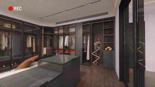 衣帽间设计展厅柜子设计效果图 专业生产厂家,装修设计