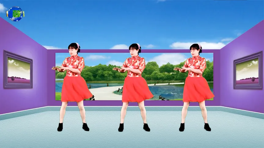 广场舞《抓钱舞》简单欢快舞步,一学就会