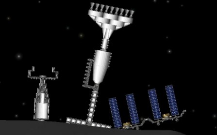 【约翰奥斯卡】航天模拟器第三代空间站建设日志ep5:杠杆原理(见开头)