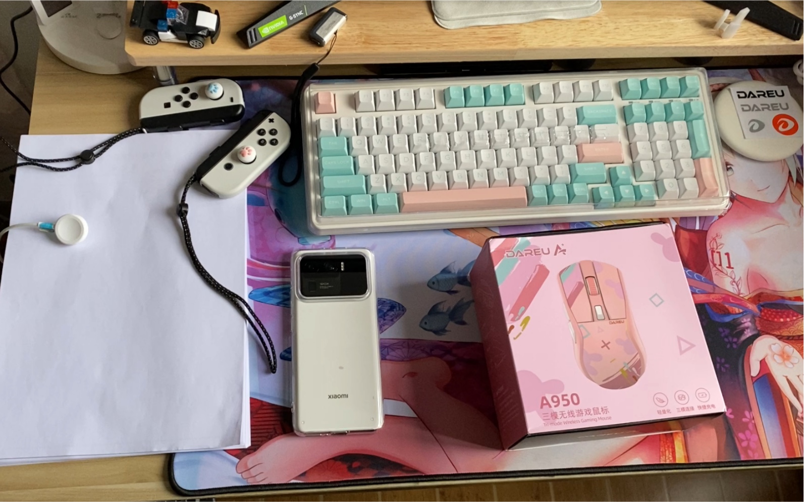 达尔优A950鼠标开箱上手