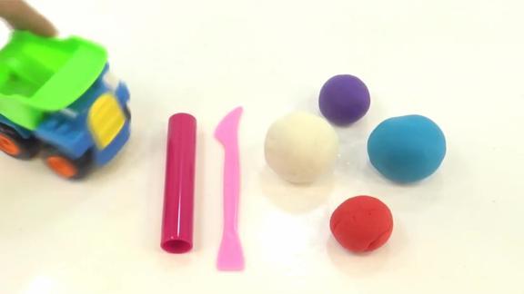 彩色橡皮泥手工制作优优玩具,婴幼儿宝宝早教益智卡通游戏视频