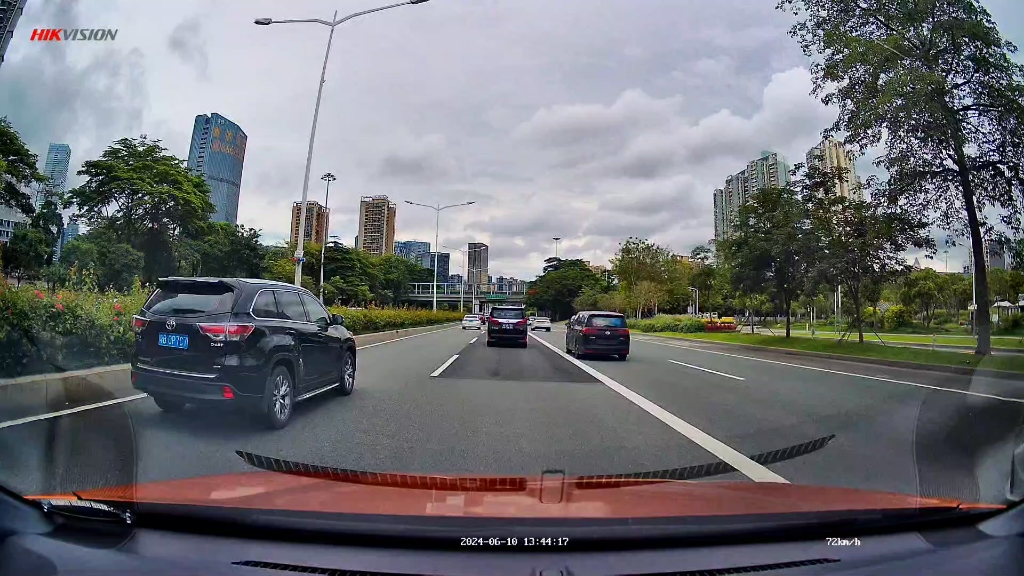 行车记录仪海康威视C6 PRO+,分辨率2880X1620( 30帧)视频