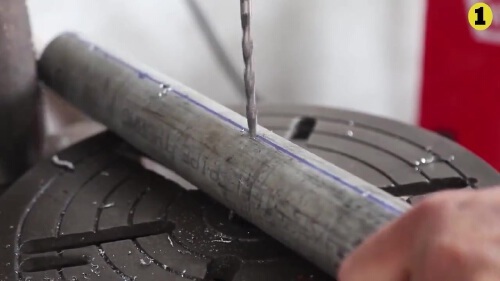 一台角磨机,被牛人魔改成创意工具