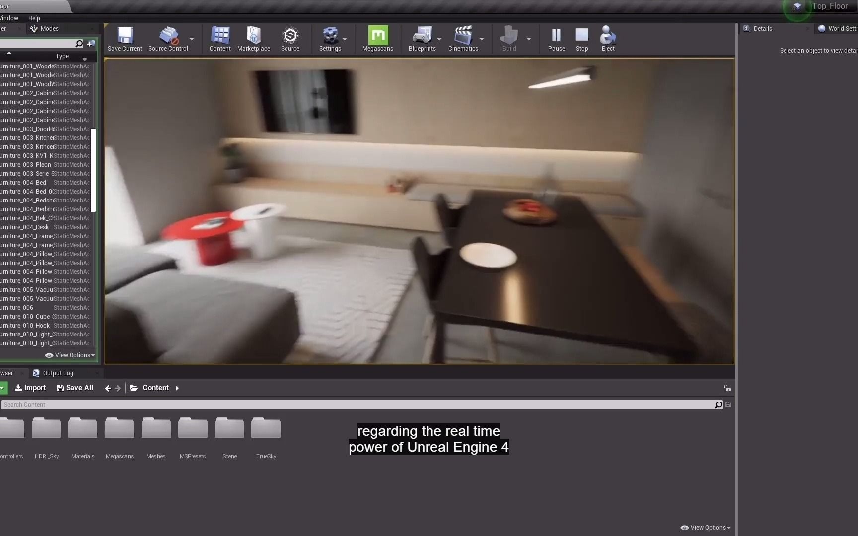 Artstation -UE4虚幻 室内交互完整教程案例