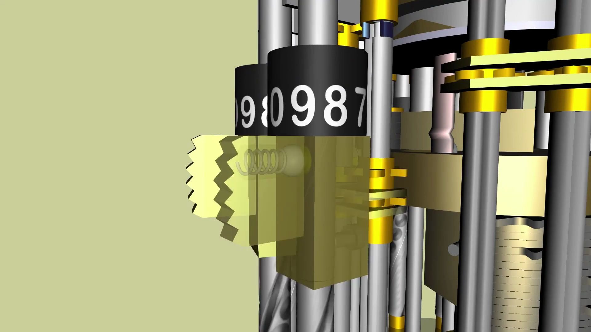 手摇计算机原理-理论上电子能做到的机械都能做到~