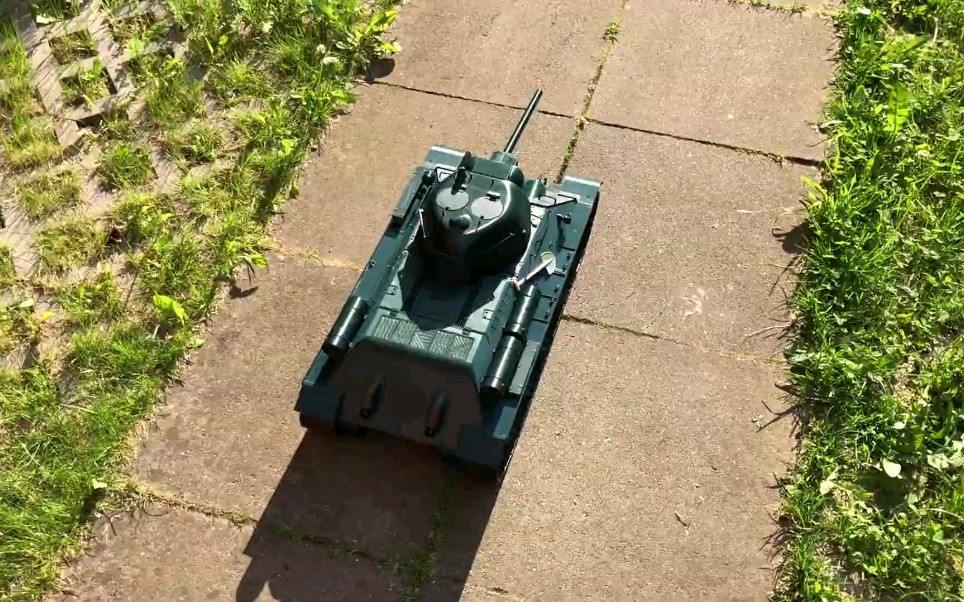 3D打印T-34-76坦克模型